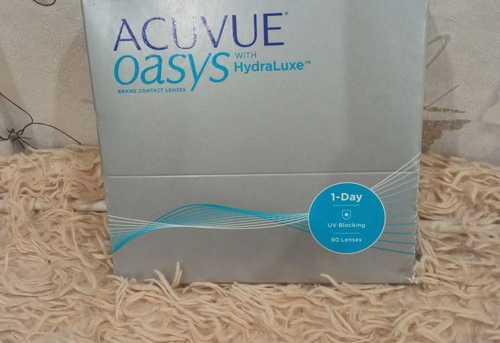 Линзы контактные acuvue oasys 1 day