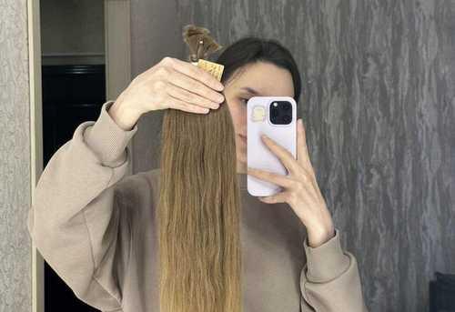 Натуральные волосы для наращивания 45 см