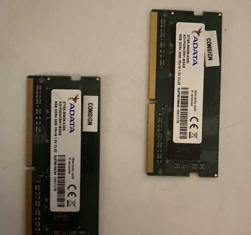 Оперативная память ddr4 8gb