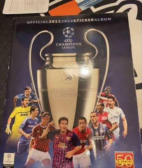 Альбом Panini League Champions 2011-2012