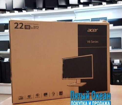 Монитор жд Acer v226hql 22" TN LED DVI VGA колонки