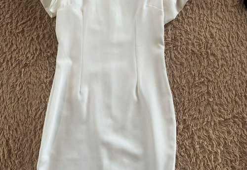 Платье белое женское 42