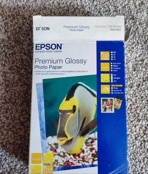 Фотобумага epson Premium Glossy 10*15