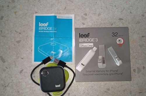 Leef ibidge Air (64gb) + leef ibridge 3 (32gb)