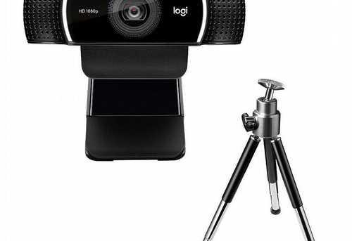 Веб камера Logitech Pro Stream C922, черный