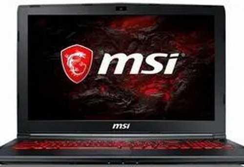 Игровой ноутбук msi Intel Core i7 7700HQ, GTX 1050