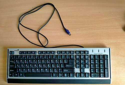 Клавиатура для компьютера чёрная Genius KB-06X2