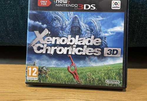 Xenoblade chronicles 3d для Nintendo 3ds
