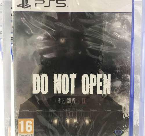 Do Not Open PS5