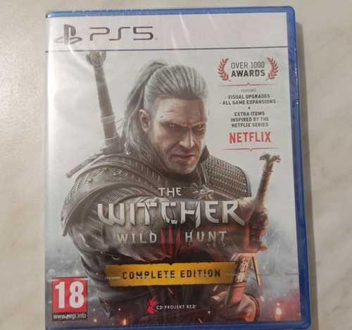 Новый Witcher 3 Wild Hunt Ведьмак 3 для PS5