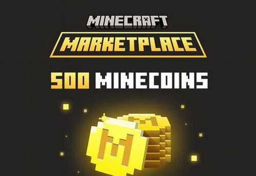 Minecoins 500 Minecraft Bedrock/Windows 10