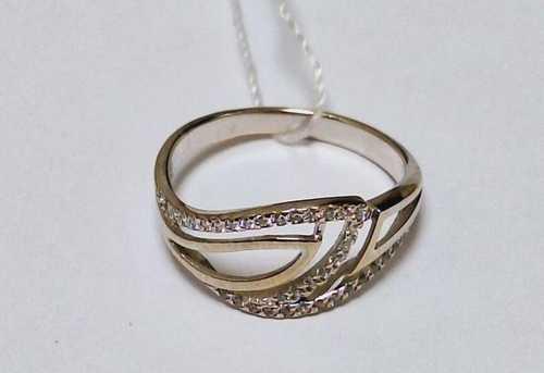 Золотое кольцо с Фианитом 17 р (13500)