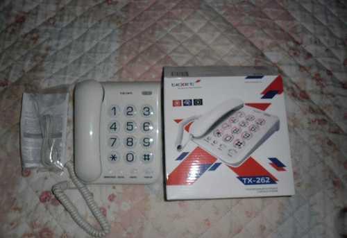 Стационарный телефон texet TX-262