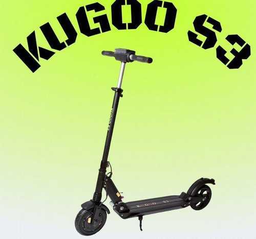 Электросамокат Kugoo s3