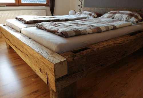 Кровати из дерева от производителя на заказ