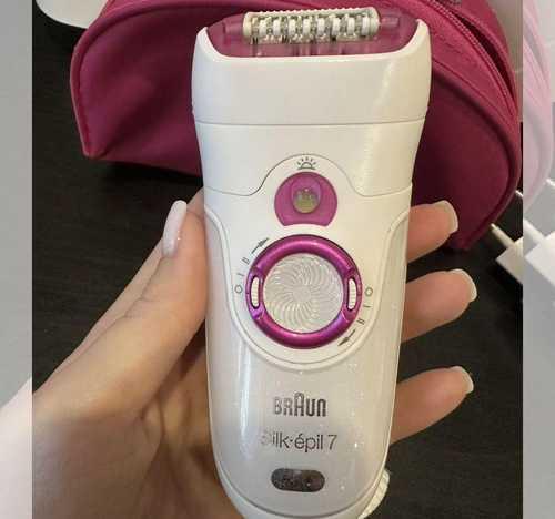 Эпилятор braun silk epil 7