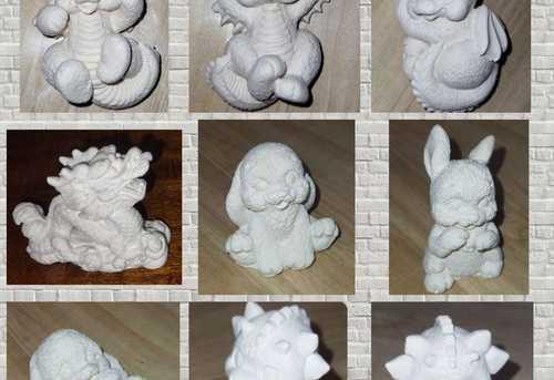 Фигурки из гипса для раскрашивания