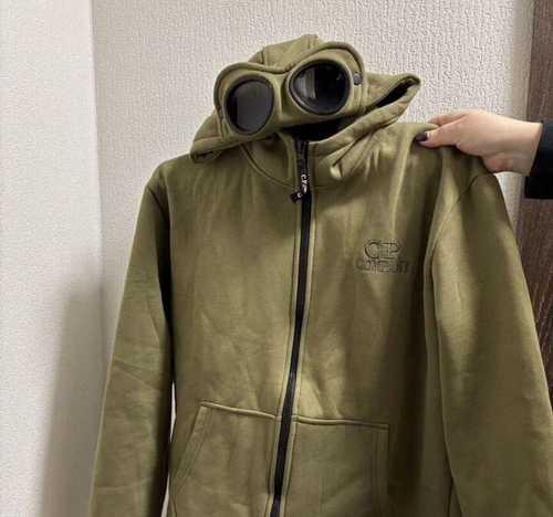Cp company кофта с линзами