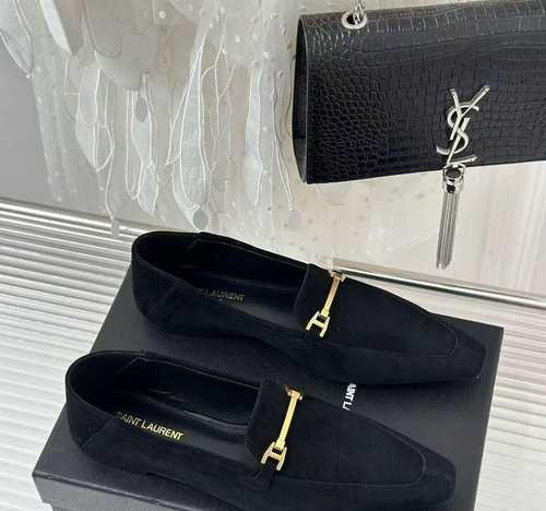 Лоферы Saint Laurent