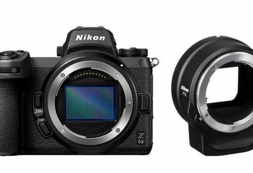 Nikon Z6 II + переходник FTZ