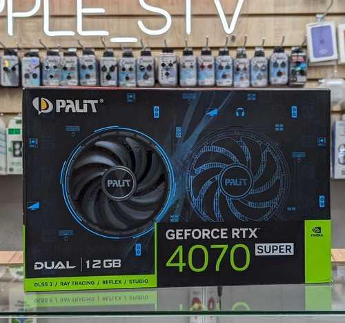 Palit GeForce RTX 4070 super Dual 12GB