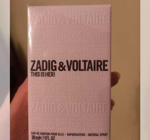 Zadig voltaire духи this is her