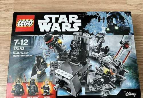 Lego 75183 Darth Vader transformation