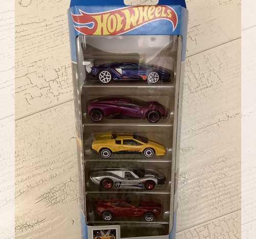 Новый Hot Wheels набор из 5 машинок, оригинальный