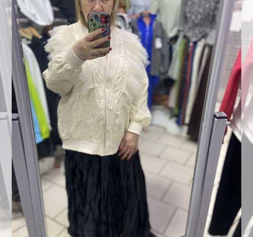 Кардиган и юбка