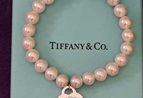 Браслет с жемчугом Tiffany новый оригинал
