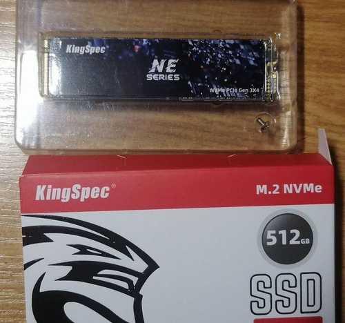 SSD накопитель kingspec 512гб