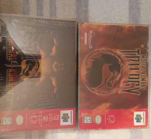Mortal kombat 4 trilogy Nintendo 64 n64