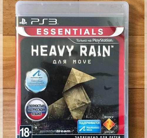 PS3 Heavу Rain лицензия диск