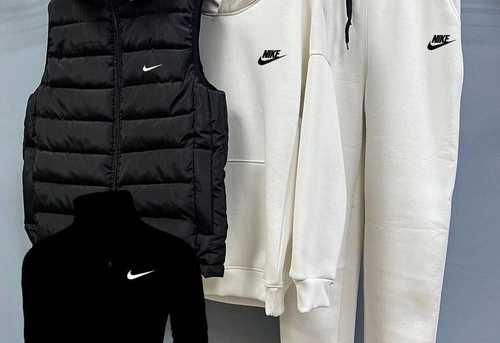 Спортивный костюм 4в1 Nike мужской теплый