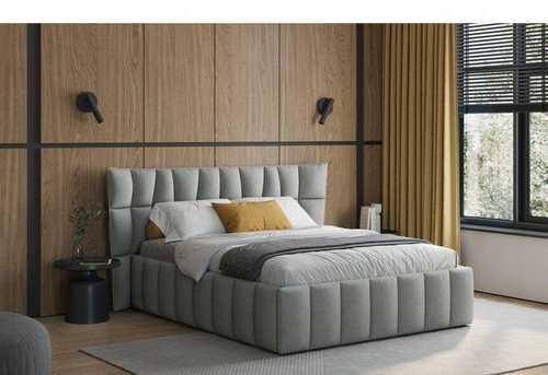 Кровать Даймант-Floor 160 Barhat Silver