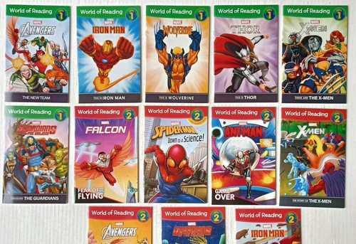 Marvel Set Level 1-2 комиксы 13 books