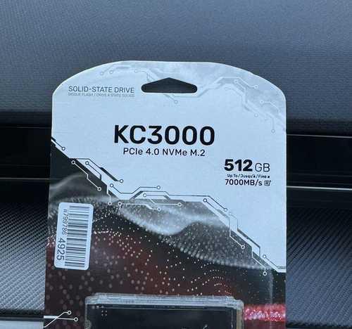 Kingston 512 гб Внутренний SSD-диск KC3000 512G)