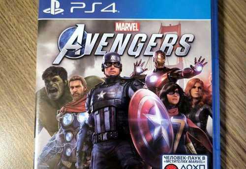 Диск "Мстители" (Avengers для PS 4)