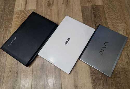 Ноутбуки Sony, Lenovo, Asus