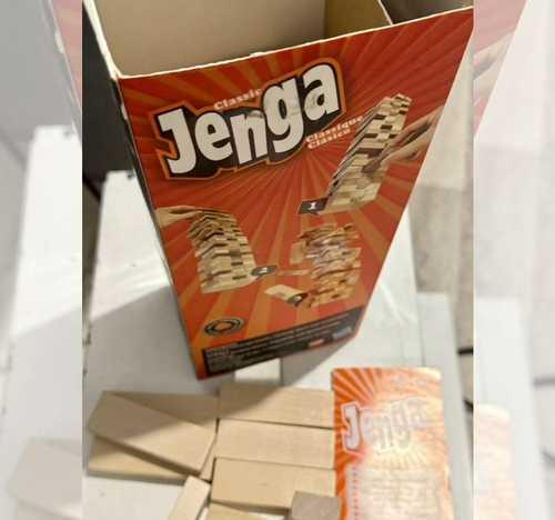 Настольная игра Дженга Jenga, оригинал