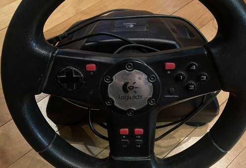 Игровой руль logitech Formula Vibration Wheel