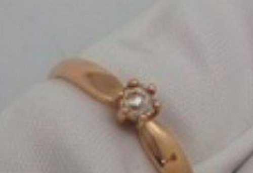 Кольцо с бриллиантом (чо4772770)