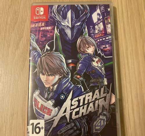 Astral Chain картридж Nintendo switch