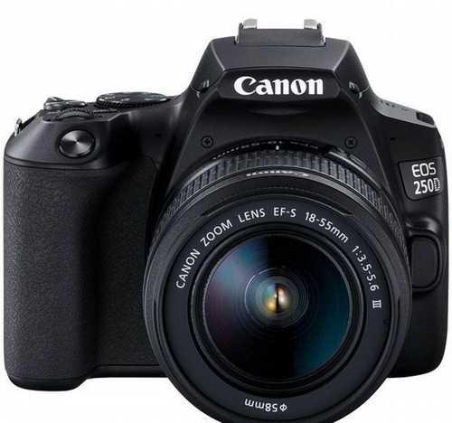 Фотоаппарат Canon 250D Kit EF-S 18-55mm,Гарантия