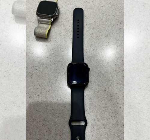 Часы apple watch 7 45 mm бу