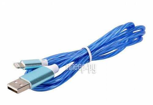 Ergolux USB - Lightning 3А 1.2m Blue ELX-CDC03-C06