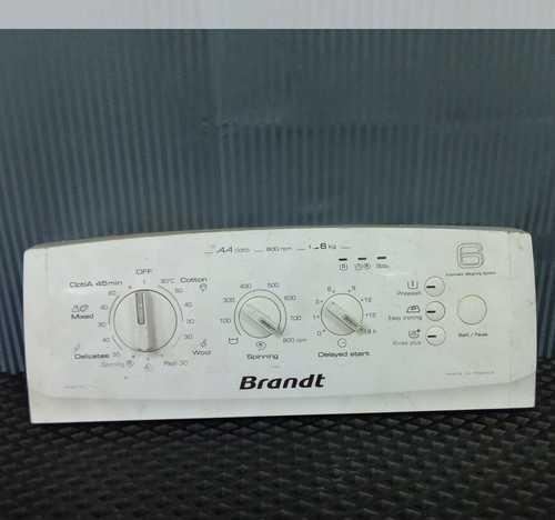 Модуль управления стиральной машины brandt WT08735