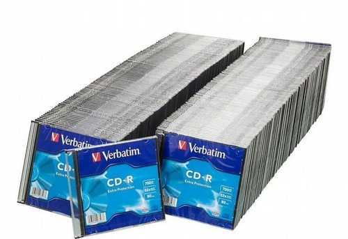 Оптический диск CD-R Verbatim 700мб 52x, 200шт