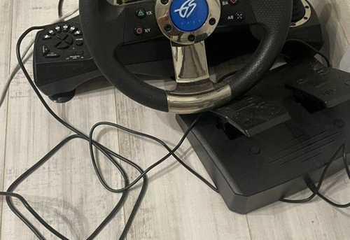 Игровой руль dexp wheelman 2