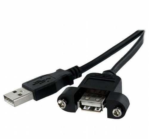 Адаптер USB-A F в USB-A M «Папа-мама» L 300 мм